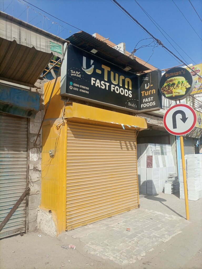 Restoran Uturn Fast food, Karaçi, foto