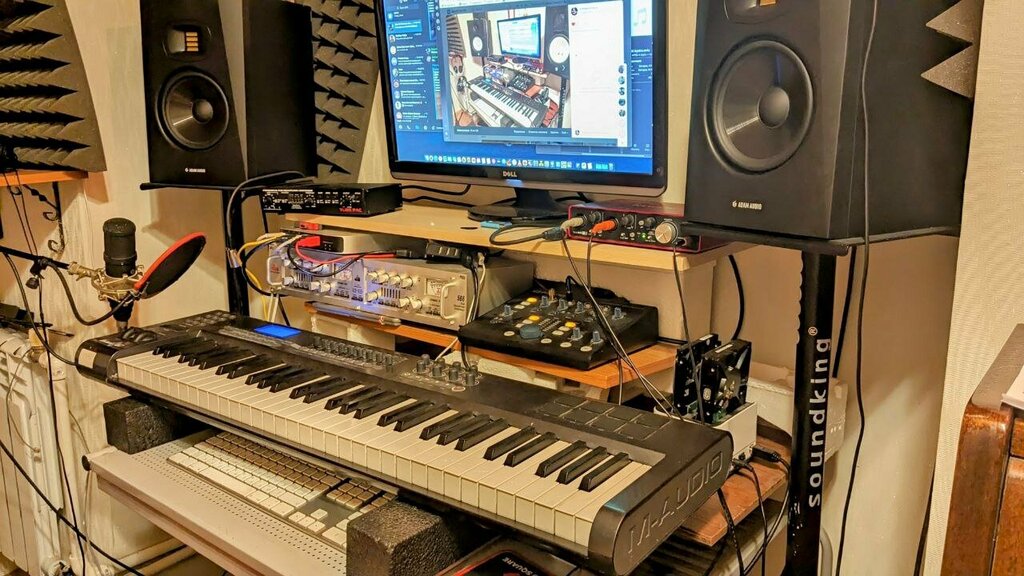 Ses kayıt stüdyoları KomStudio, Himki, foto