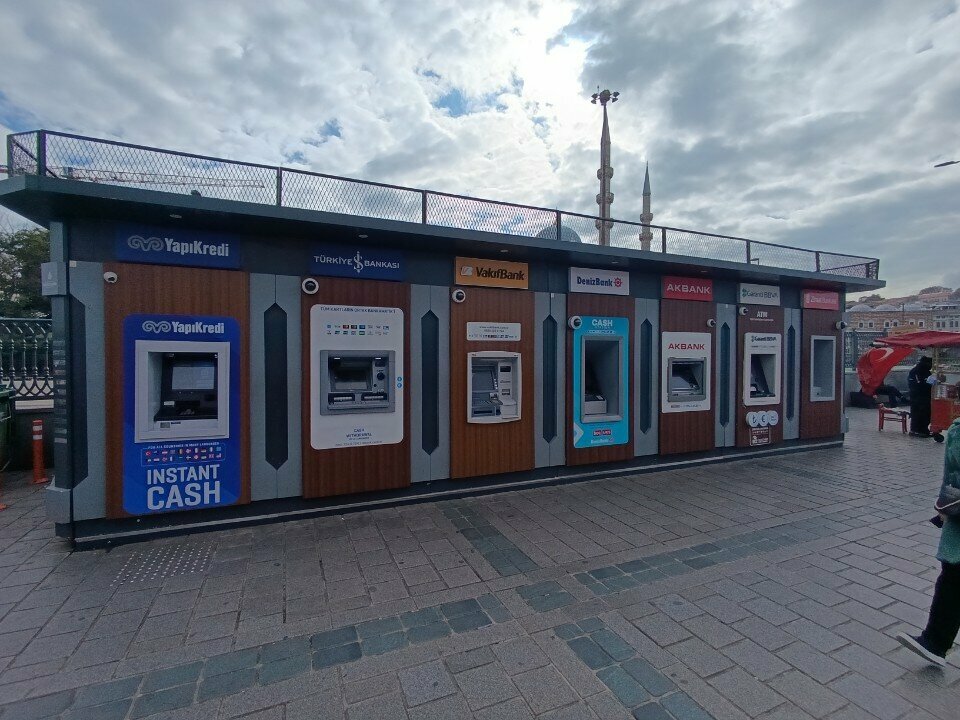 ATM'ler Vakıfbank ATM, İstanbul, foto