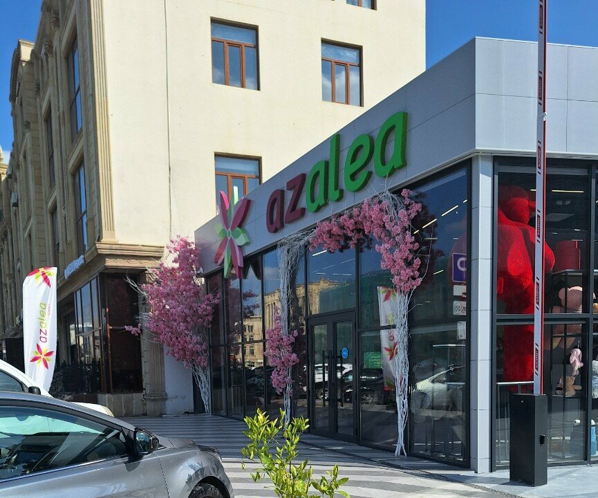 Çiçekçiler Azalea, Bakü, foto
