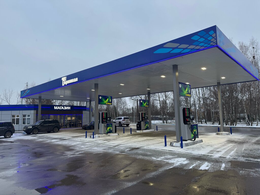 Benzin istasyonu Терминал, Nijni Novgorod, foto