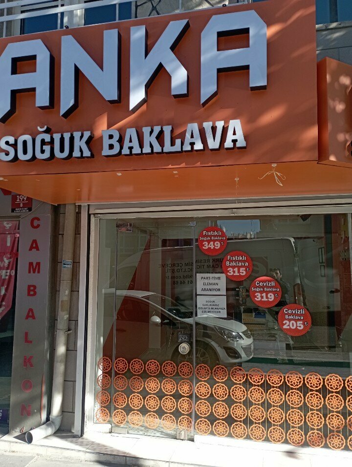 Şekerleme tatlı ve pastacılık ürünleri Anka Soğuk Baklava, Ankara, foto