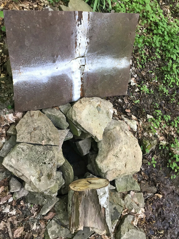 Pınar, çay Spring, stream, Kırım Cumhuriyeti, foto