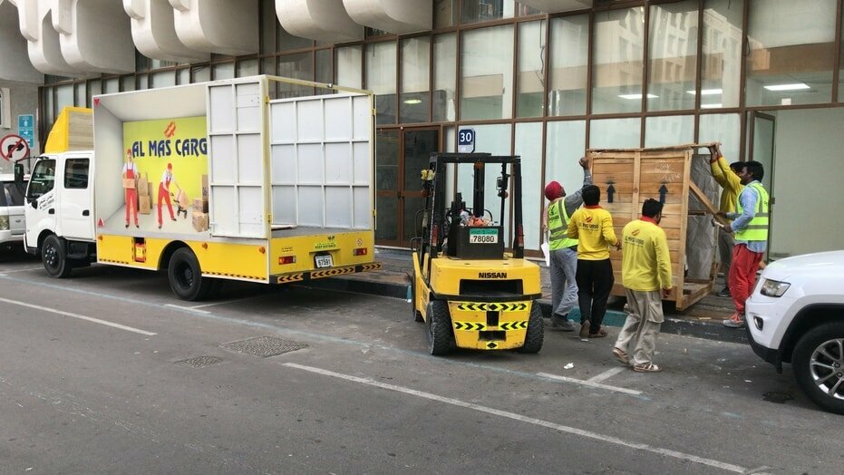 Deniz taşımacılığı Al Mas Cargo, Sharjah, foto