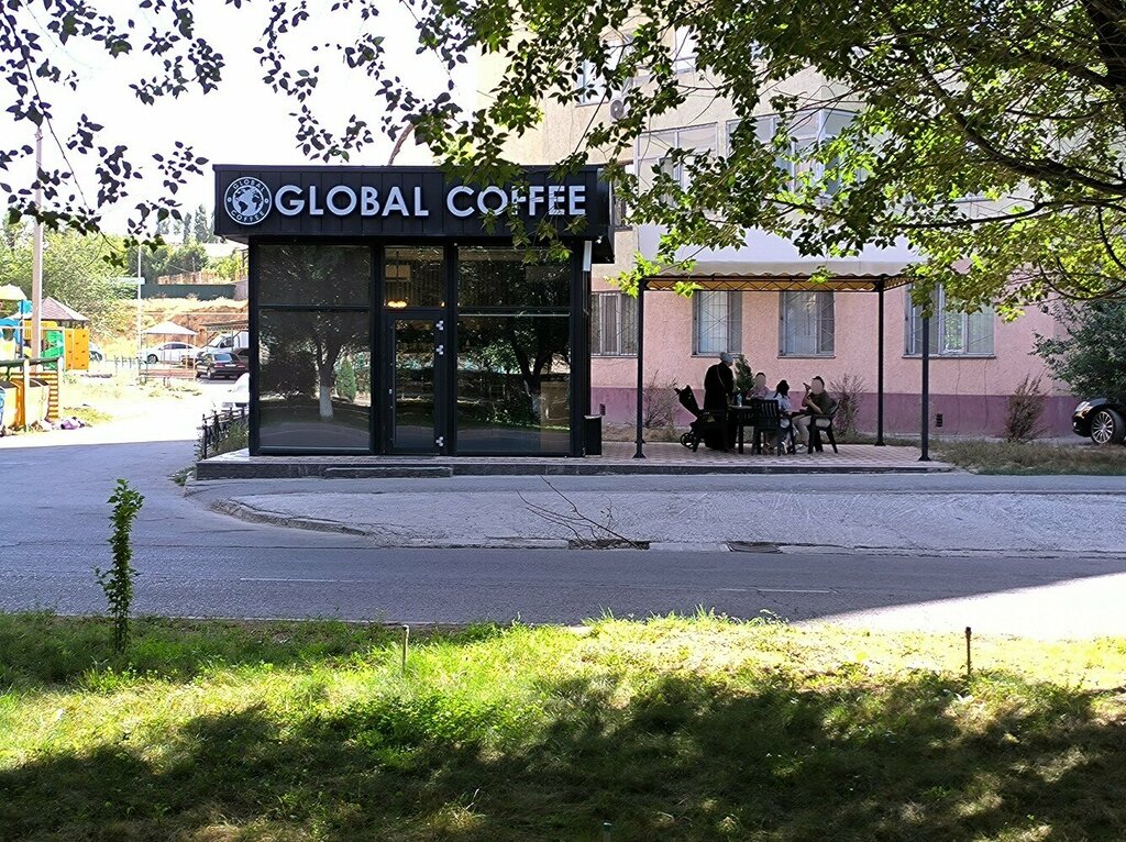 Kahve dükkanları Global coffee, Çimkent (Şımkent), foto