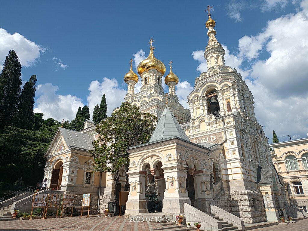 Anıt, heykel Царевичу Алексию, Yalta, foto