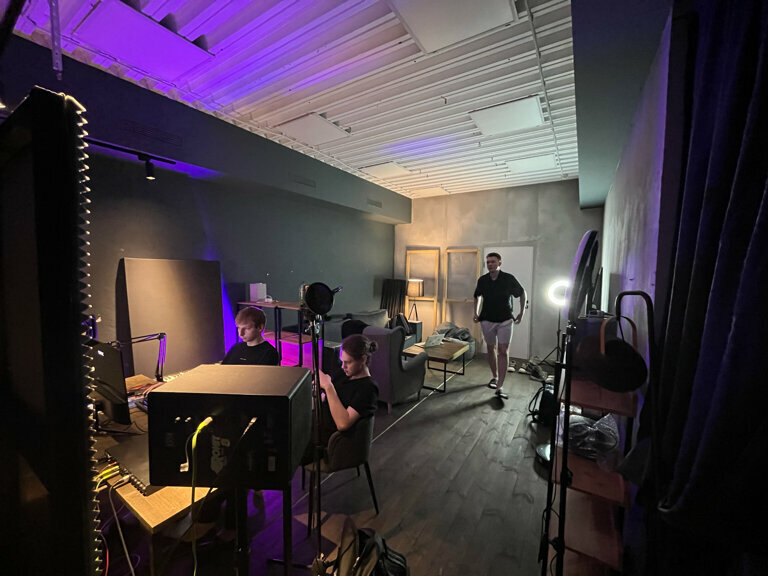 Ses kayıt stüdyoları Open Music Studio, Moskova, foto