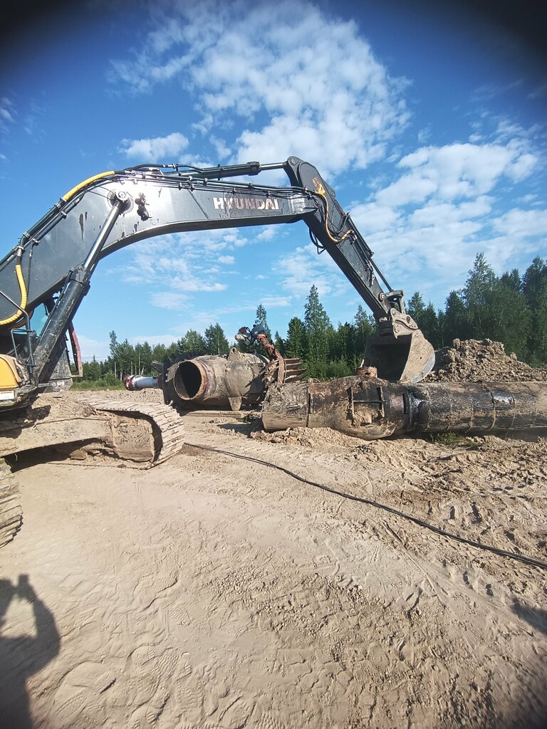 Helikopter pisti вертолетная площадка НПС Юган, Hantı‑Mansi Özerk Okrugu, foto