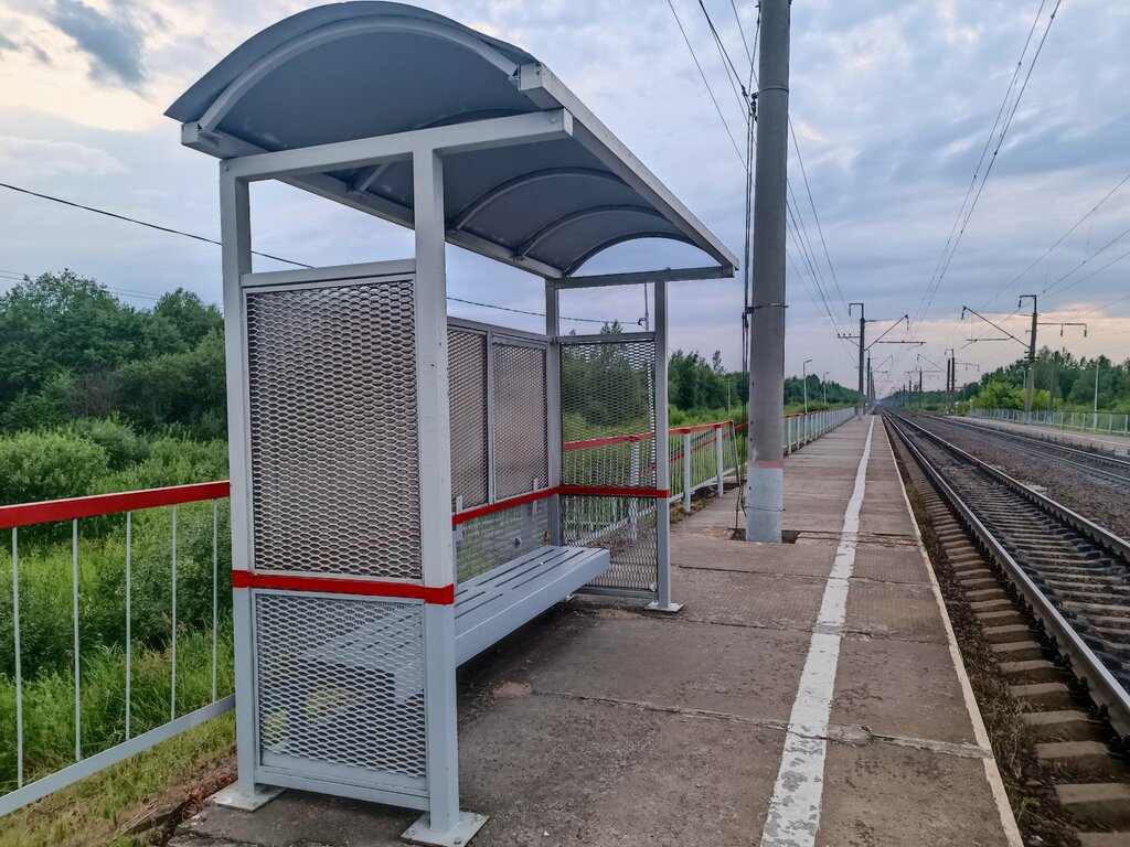 Tren istasyonu 721 км, Kostromskaya oblastı, foto
