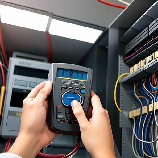 Elektrik laboratuvarı Megavatt Servis, Moskova, foto