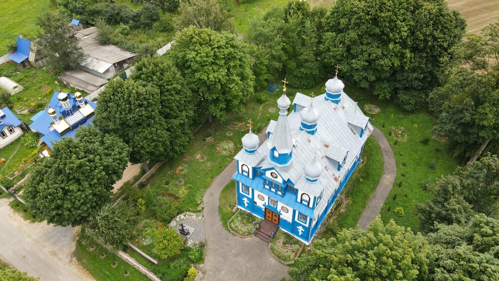 Ortodoks kiliseleri Церковь Святой Троицы, Minskaya oblastı, foto