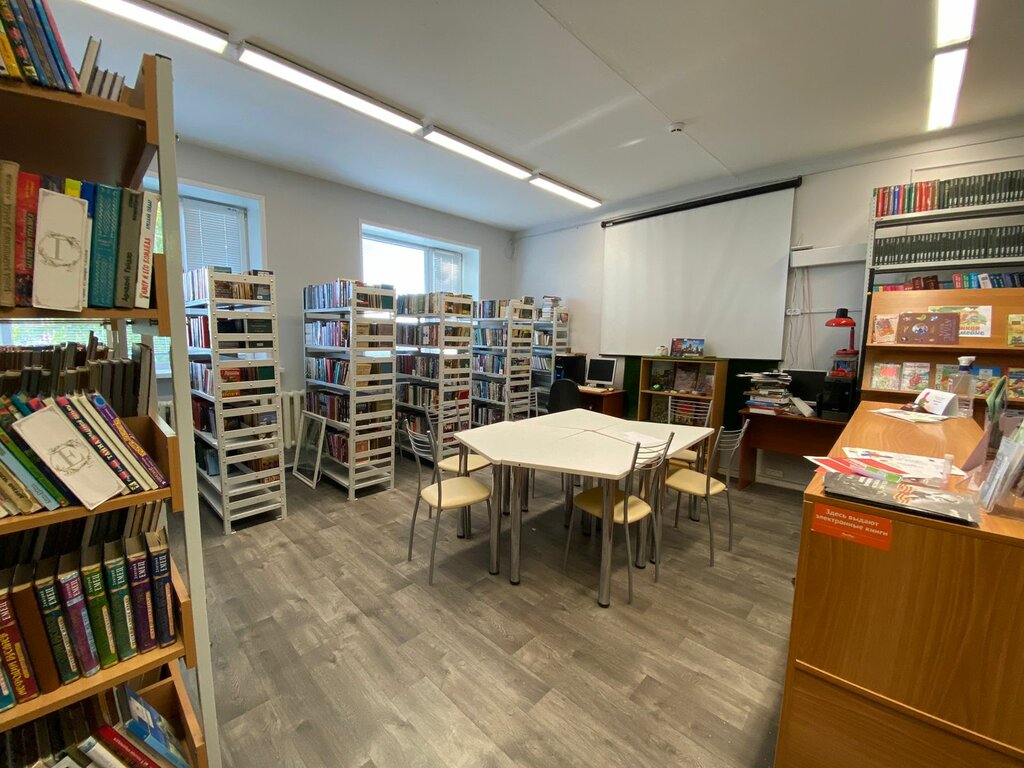 Kütüphaneler Муниципальная библиотека села Садовое, Amursk Bölgesi, foto