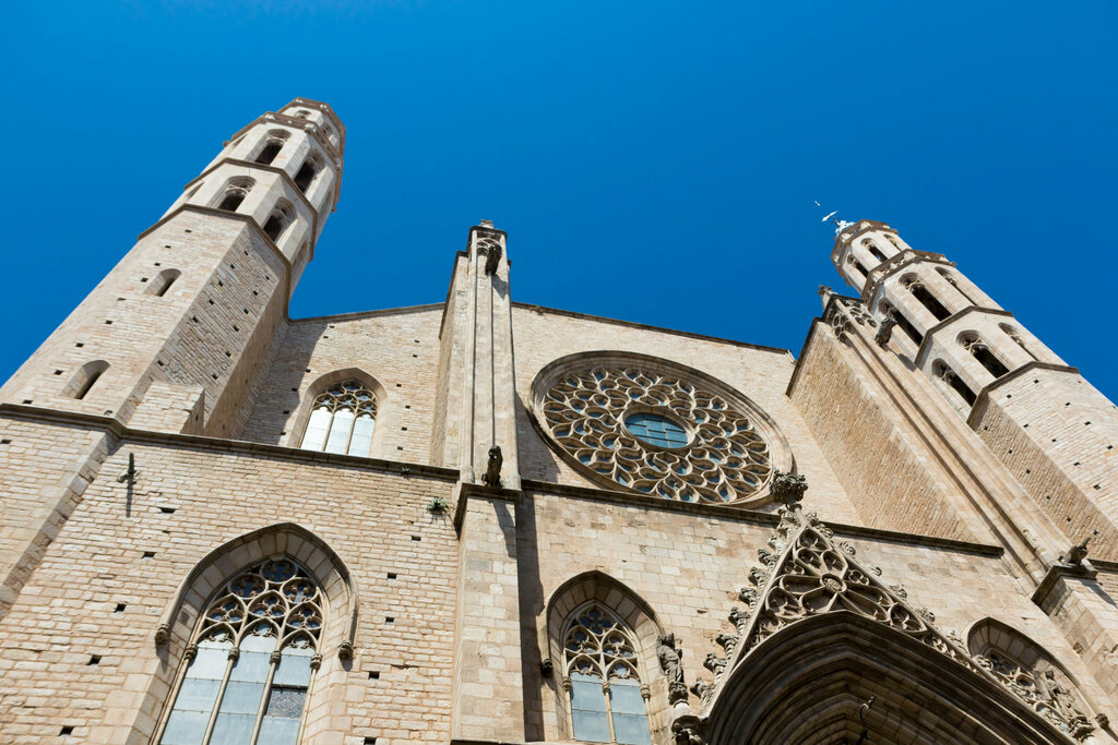 Katolik kiliseleri Basílica de Santa Maria del Mar, Barselona, foto