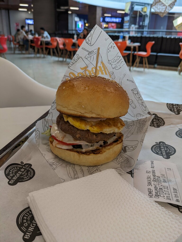 Restoran Burger, Semerkant, foto