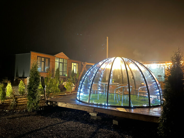 Resort oteller, tesisler Cube House, Teberda, foto