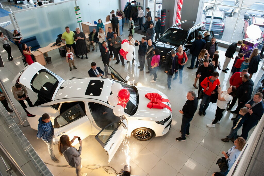 Otomobil satış galerileri Agas Mockvich, Barnaul, foto