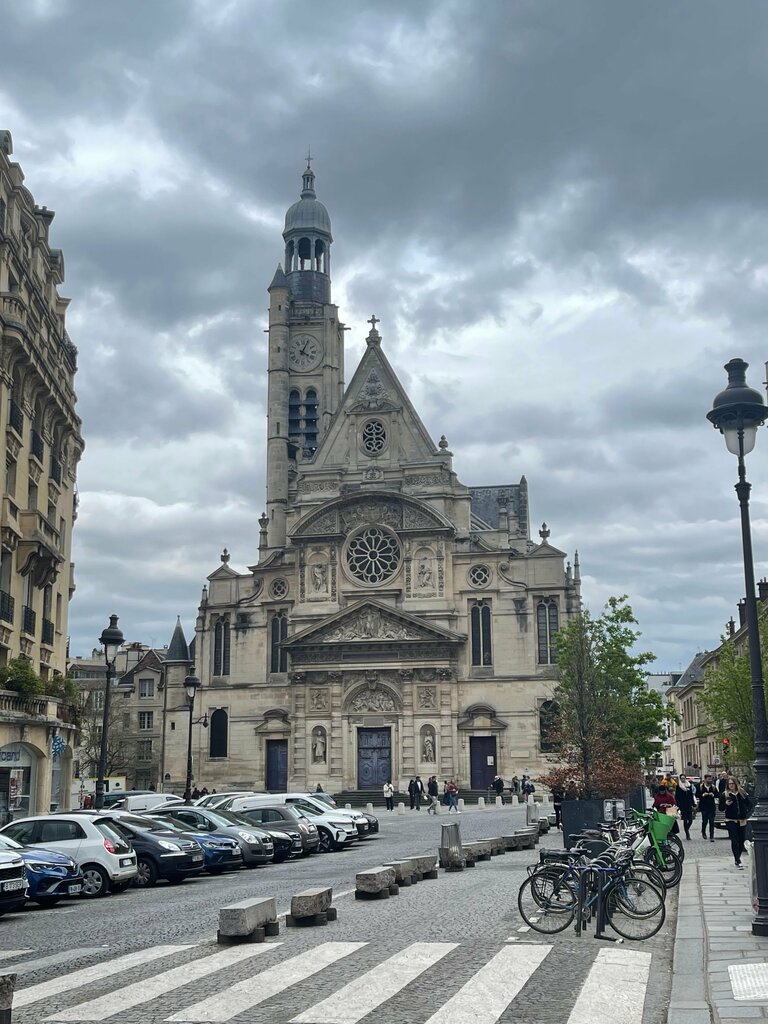 Katolik kiliseleri Église Saint-Étienne-du-Mont, Paris, foto