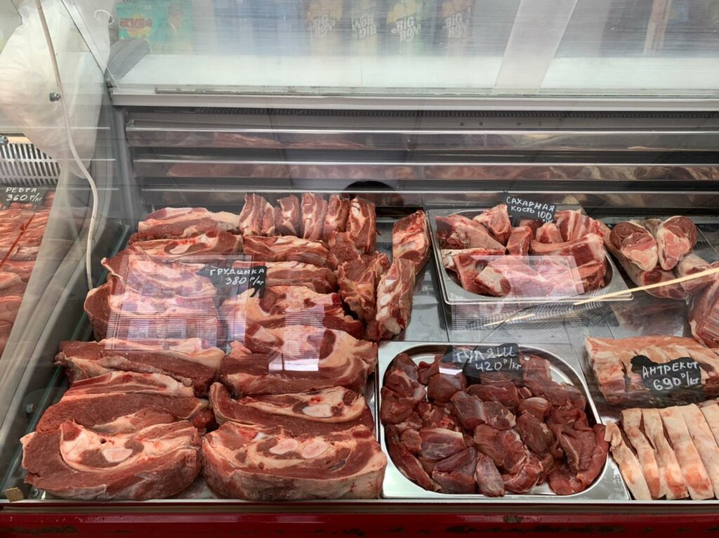 Kasap, şarküteri Сибмясо, Tomsk, foto