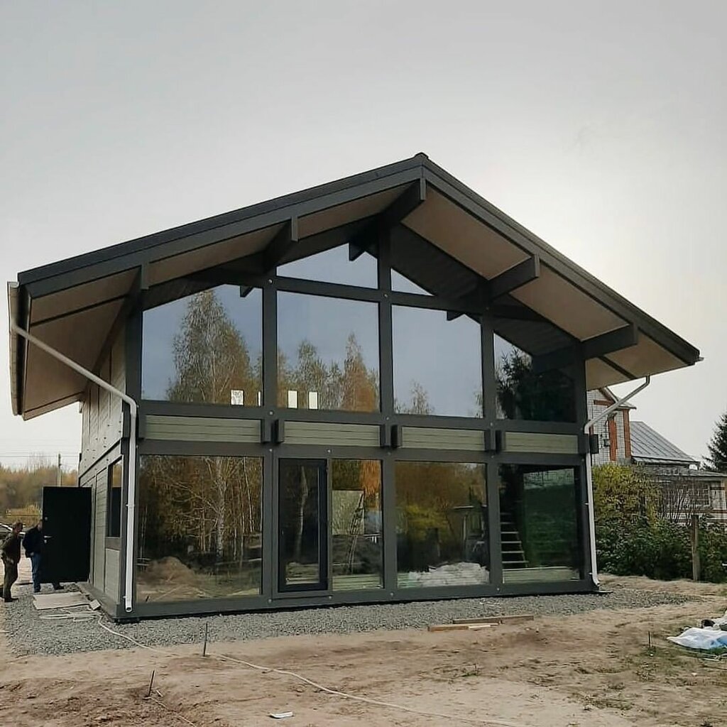 Yazlık ev inşaatı Stroj i ZHivi, Çehov, foto