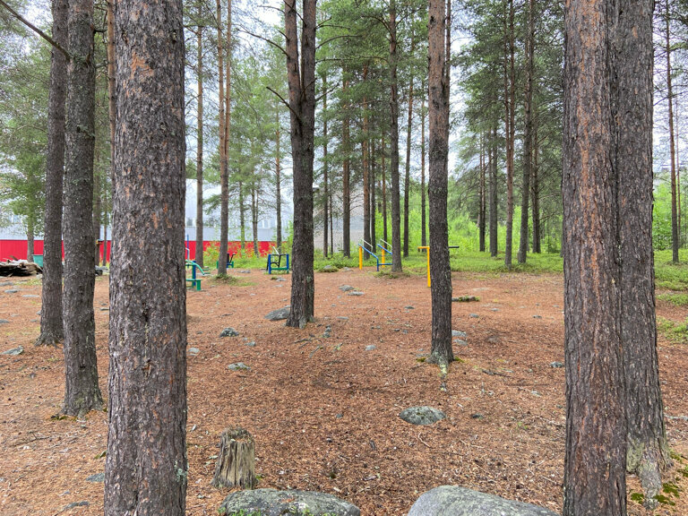Spor alanı Sports ground, Karelya, foto