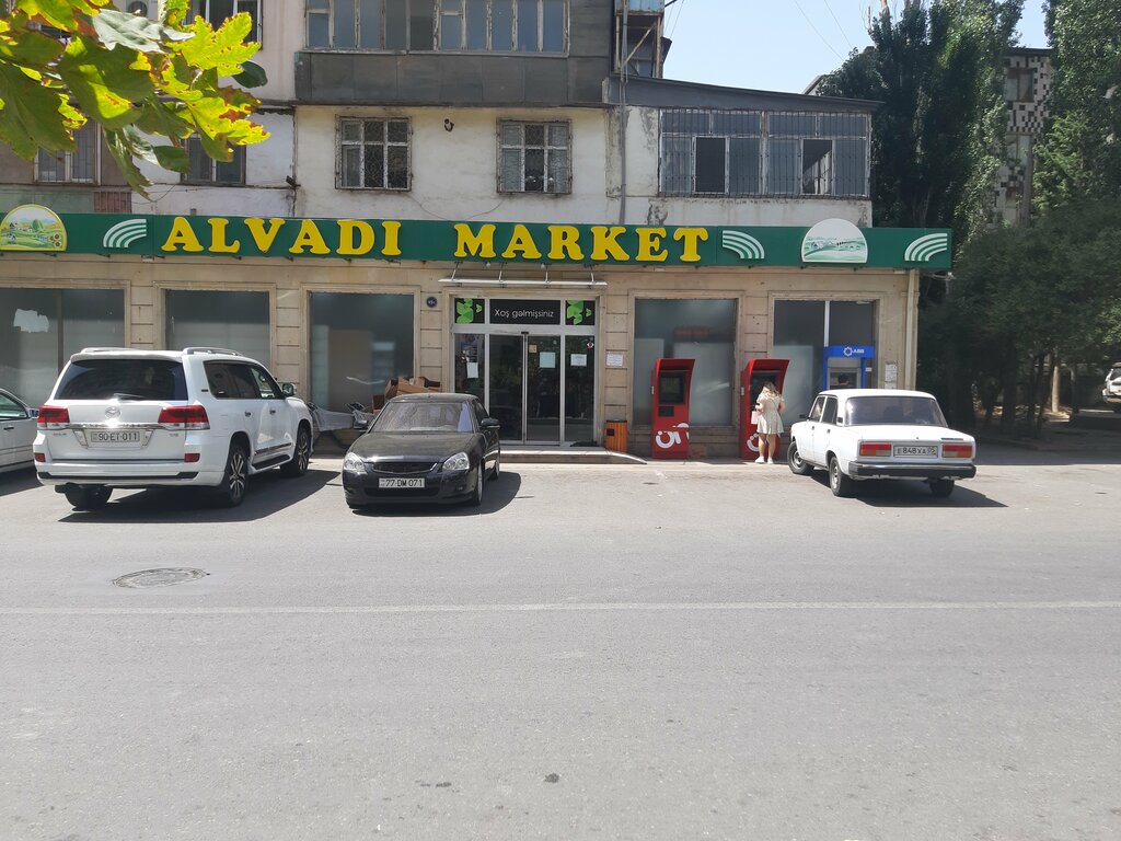 Süpermarket Alvadi market, Bakü, foto