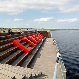 Strelka (Nizhniy Novgorod, mys Strelka), unutulmaz olayların yeri  Nijni Novgorod'dan