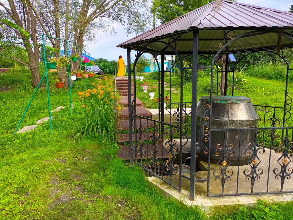 Pınar, çay Spring, stream, Voronejskaya oblastı, foto