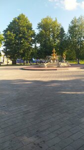 Fountain (Tula Region, Donskoy, Sovetskaya ploshchad), çeşme  Donskoy'dan