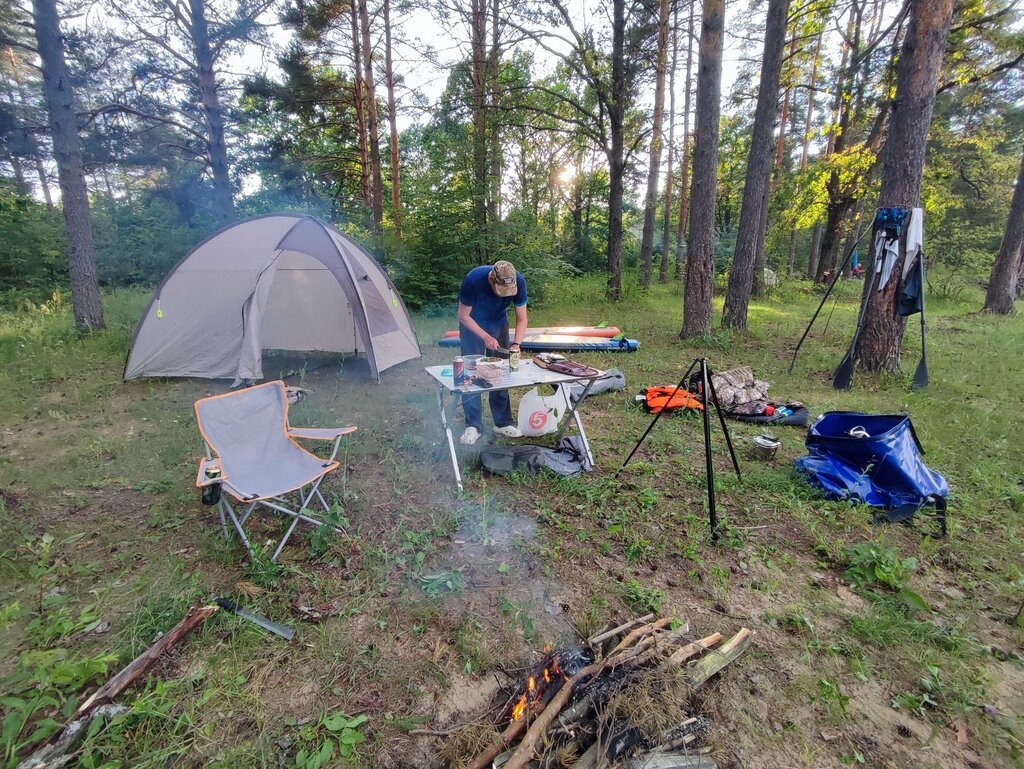 Piknik alanı Место для пикника, Vladimirskaya oblastı, foto