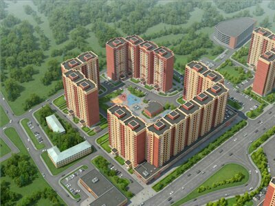 Konut blokları Московский, Sergiyev Posad, foto