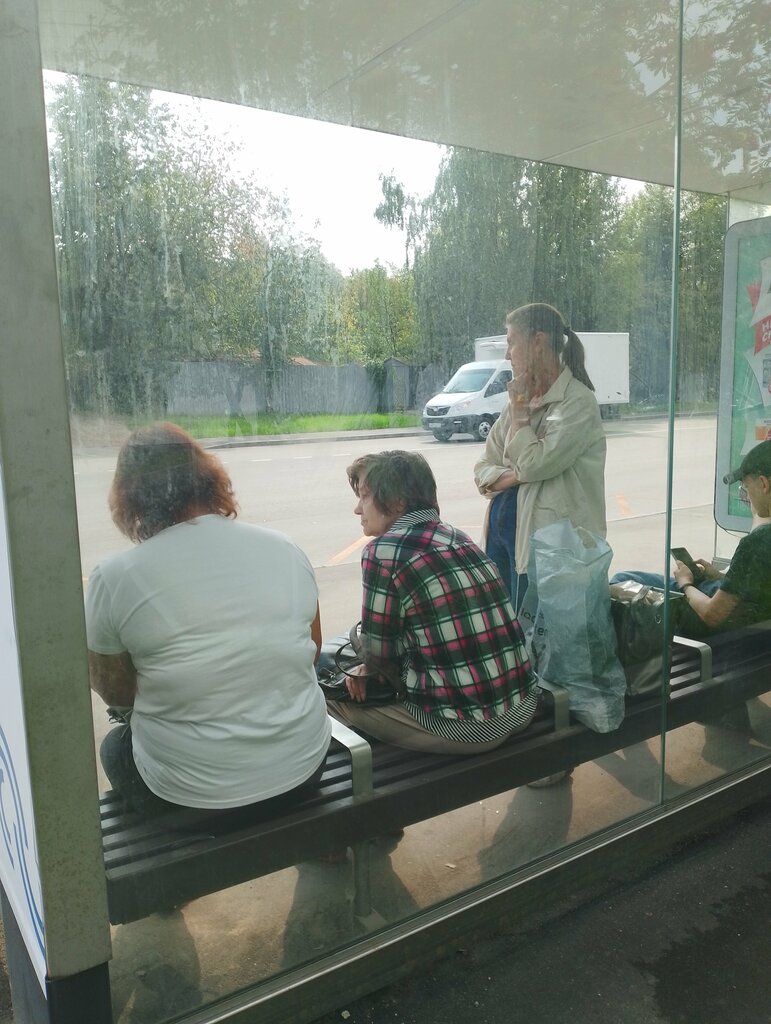 Toplu taşıma durağı Gurevsky proezd, 15, Moskova, foto