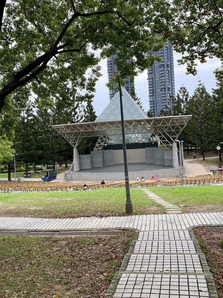 Kültür ve eğlence parkları Daan Forest Park, Taipei, foto