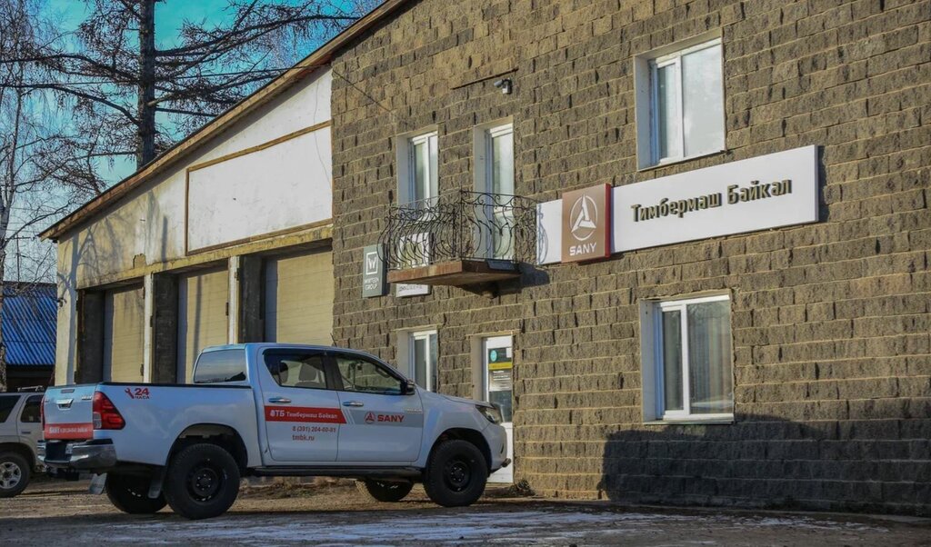 Özel üretim araç ve ekipmanları Timbermash Baikal, Krasnoyarski krayı, foto