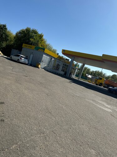 Benzin istasyonu Rosneft', Tambovskaya oblastı, foto
