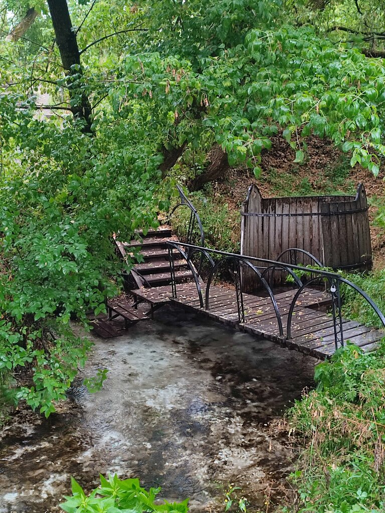 Pınar, çay Spring, stream, Rostovskaya oblastı, foto