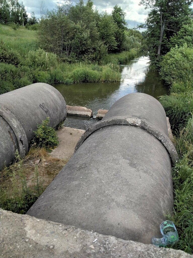 Mühendislik altyapısı Плотина на реке Виргуза, İvanovskaya oblastı, foto