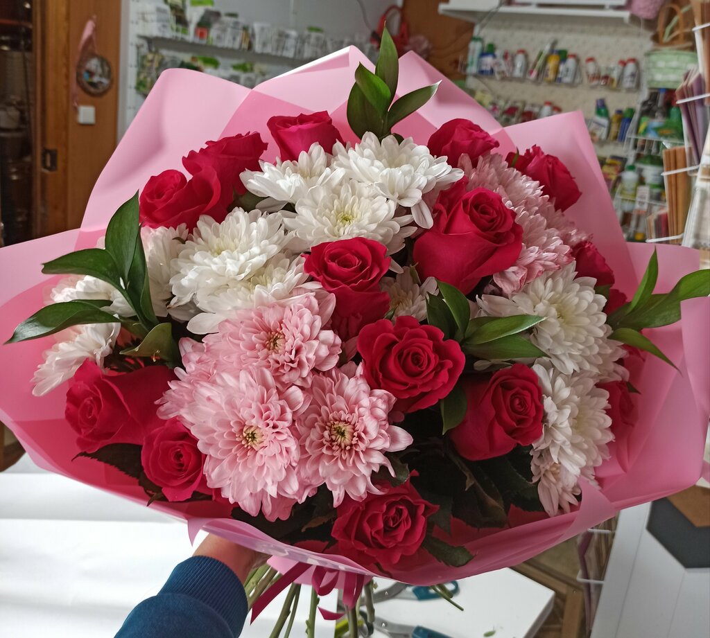 Çiçekçiler Магазин цветов, Altayski krayı, foto