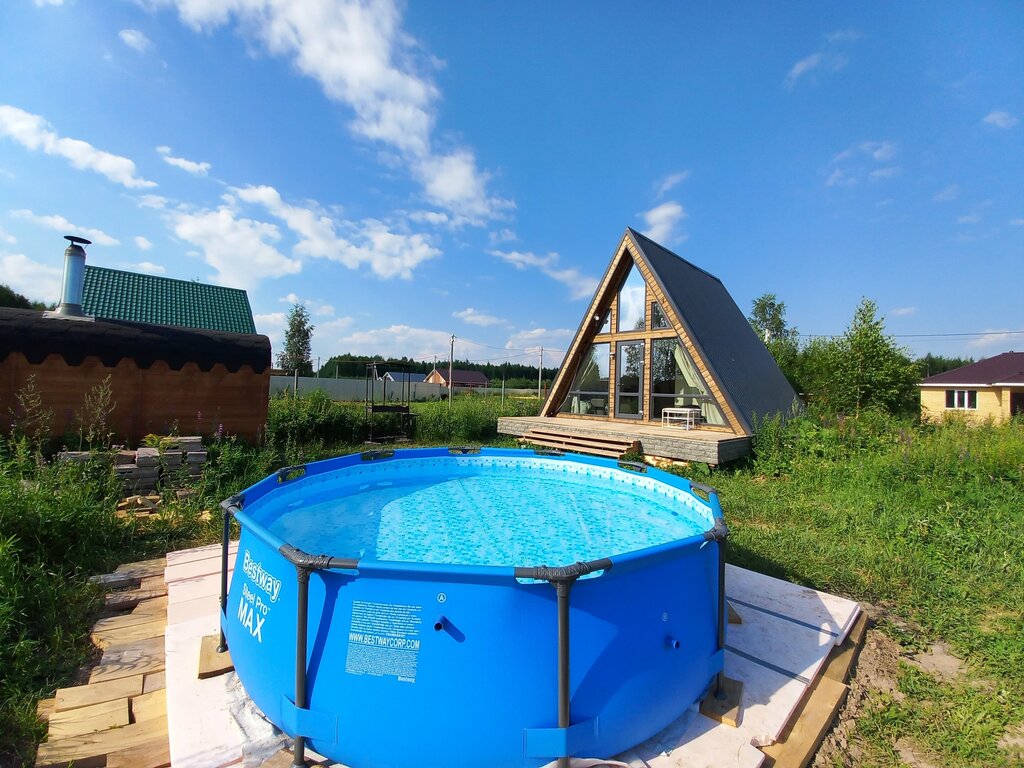 Resort oteller, tesisler A-frame, Udmurtiya, foto