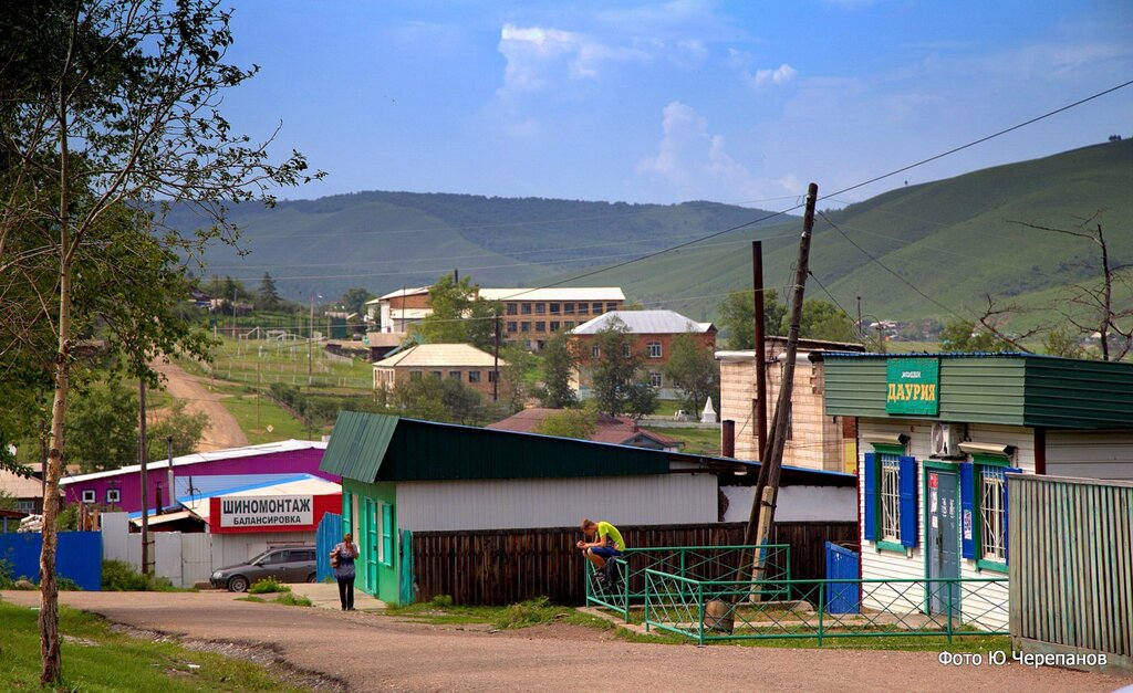 Market Даурия, Zabaykalski krayı, foto