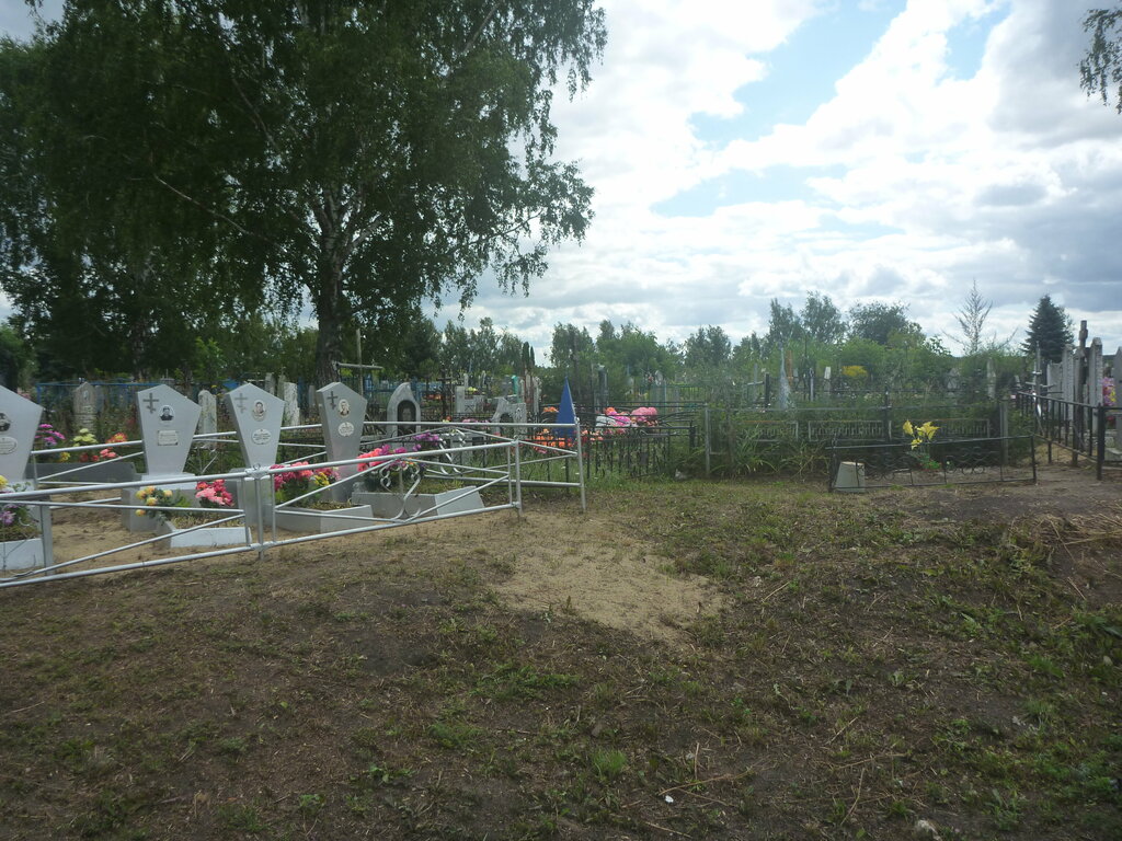 Mezarlıklar Сенцовское кладбище, Lipetskaya oblastı, foto