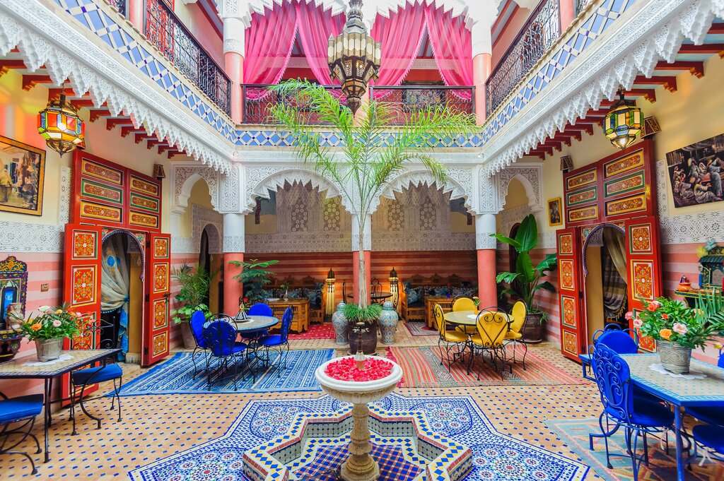 Otel Riad Bleu Du Sud, Marakeş, foto