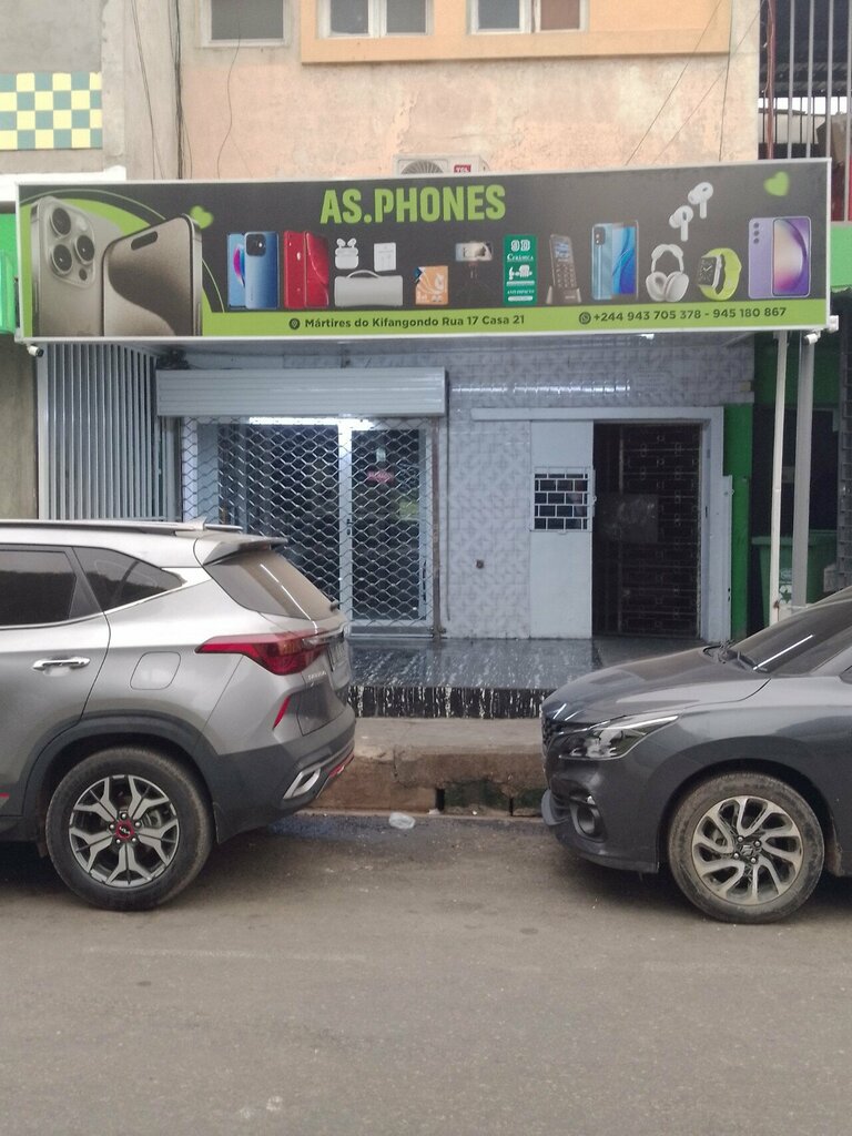 Cep telefonu ve aksesuarları satış mağazaları AS phones, Loanda, foto