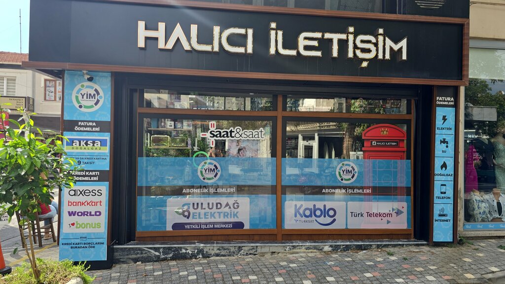 Cep telefonu ve aksesuarları satış mağazaları Halıcı İletişim, Ezine, foto