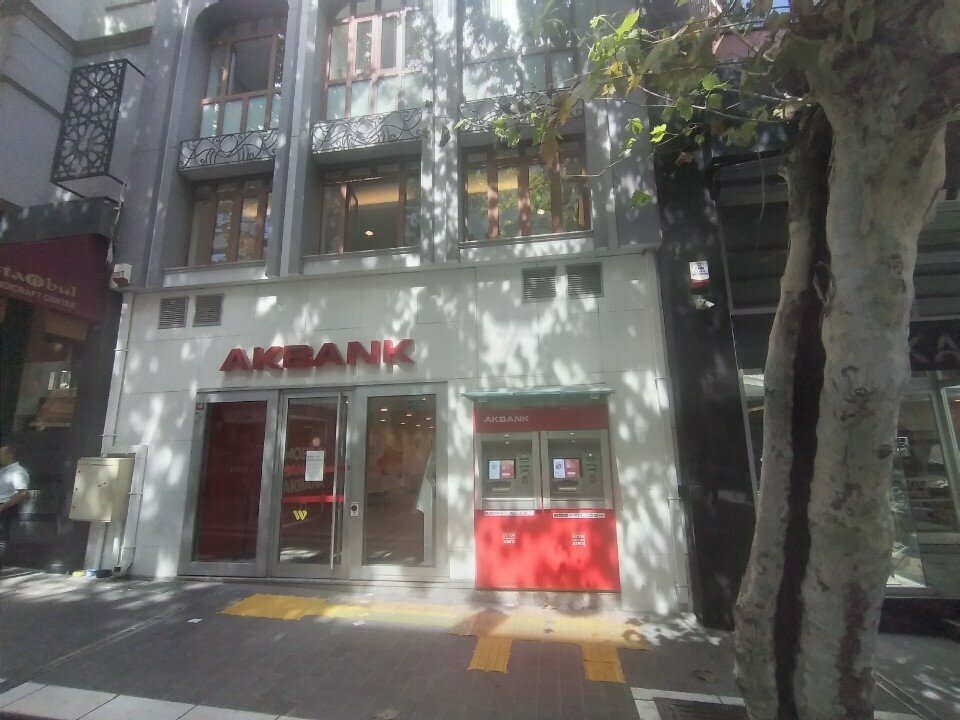 ATM'ler Akbank ATM, İstanbul, foto