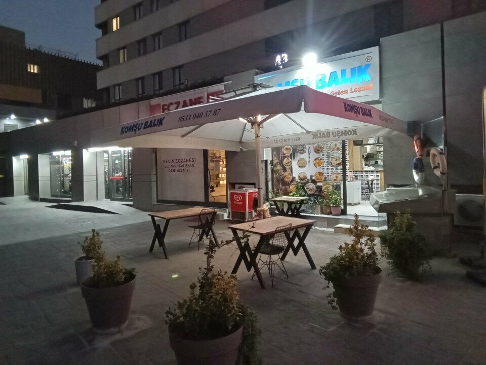 Balık ve deniz ürünleri Komşu balık, İstanbul, foto