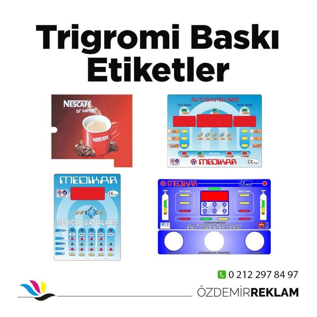 Baskı hizmetleri Leksan Etiket, İstanbul, foto