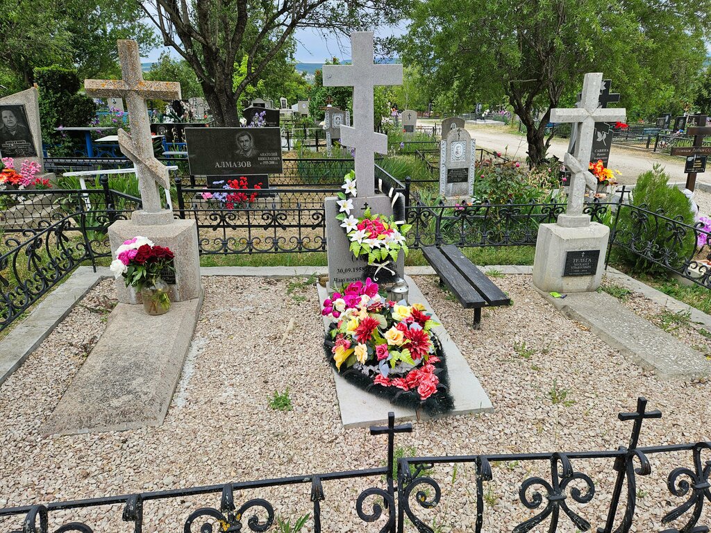 Mezarlıklar кладбище Кырк-Азизлер, Kırım Cumhuriyeti, foto
