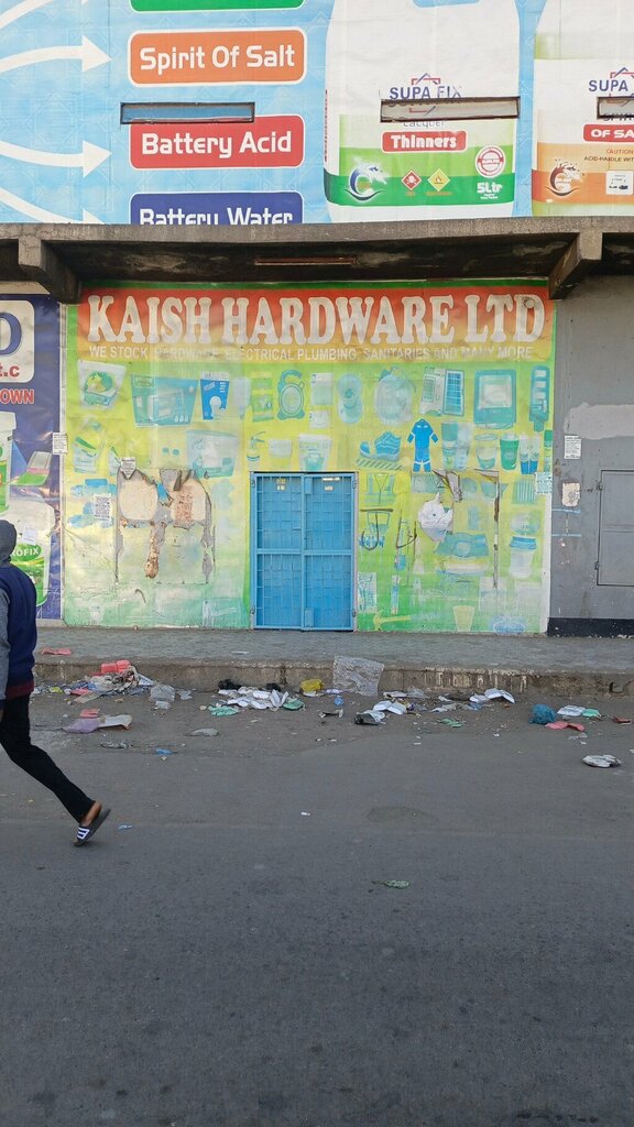 Elektronik eşya mağazaları Kaish hardware, Lusaka, foto