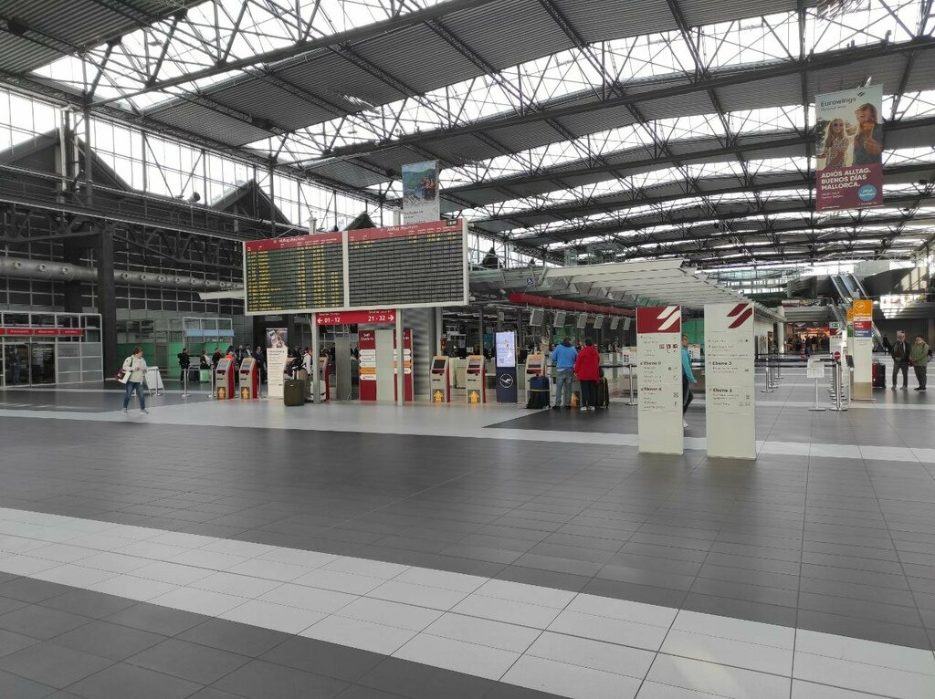Havaalanları Flughafen Dresden, Saksonya, foto
