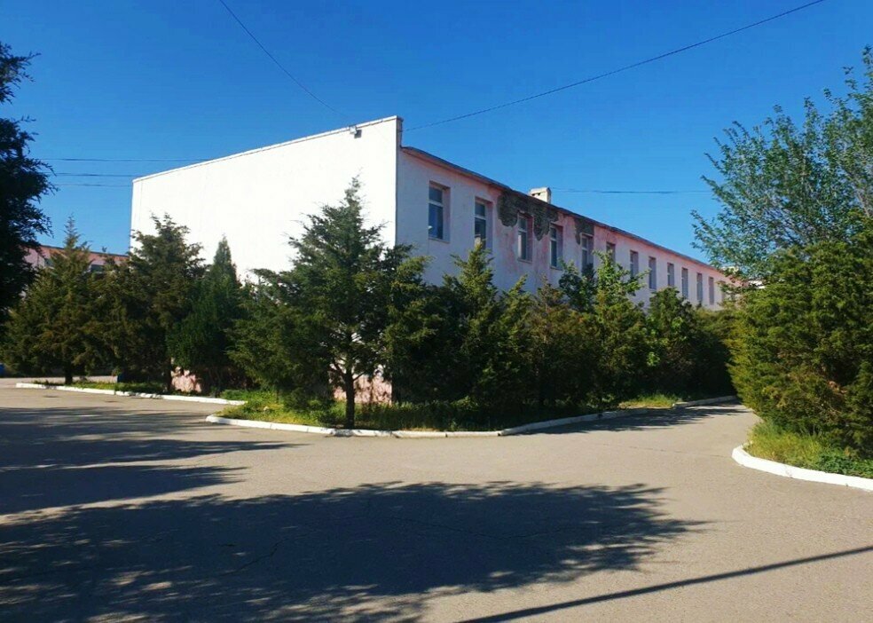 Ortaokul V.P. Chkalov Secondary School, Jambıl eyaleti, foto
